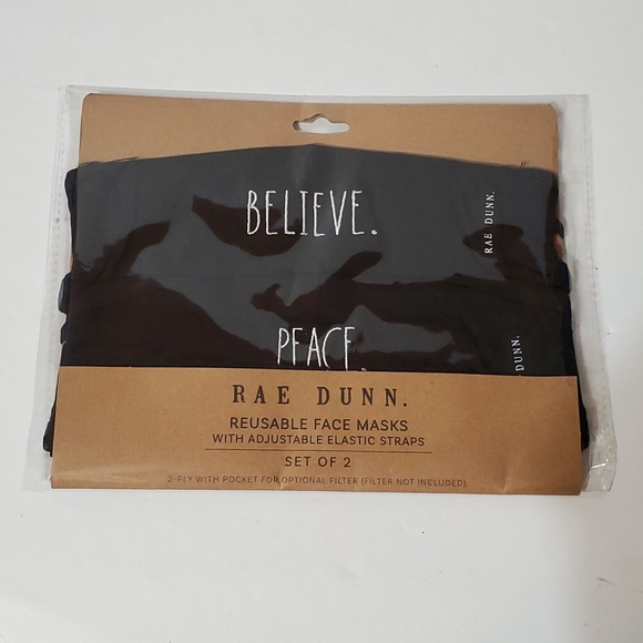 Rae Dunn | Accessories | Nwt Rae Dunn Face Masks | Poshmark
